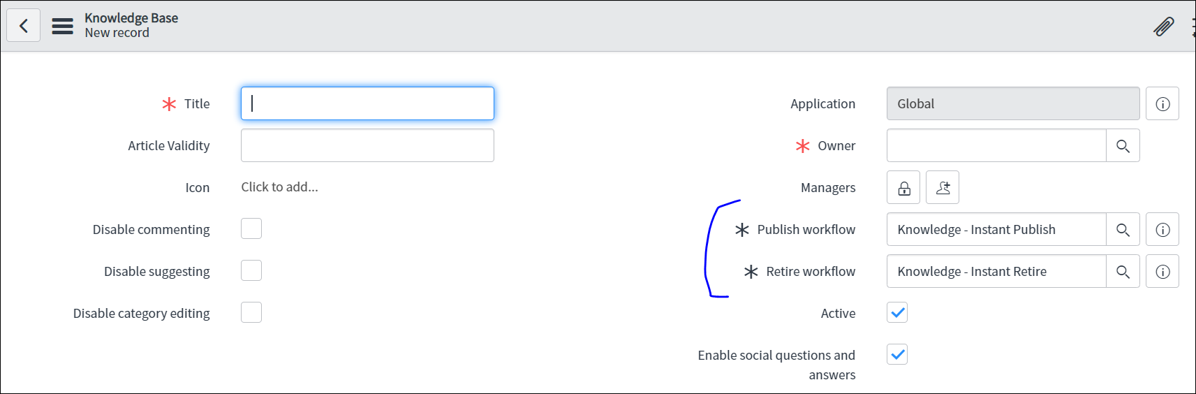 Solved: How to attach FLOW to knowledge base? - ServiceNow Community