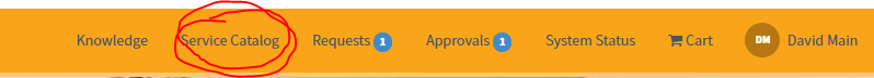 Solved: Change the Service Portal Banner Links - ServiceNow Community