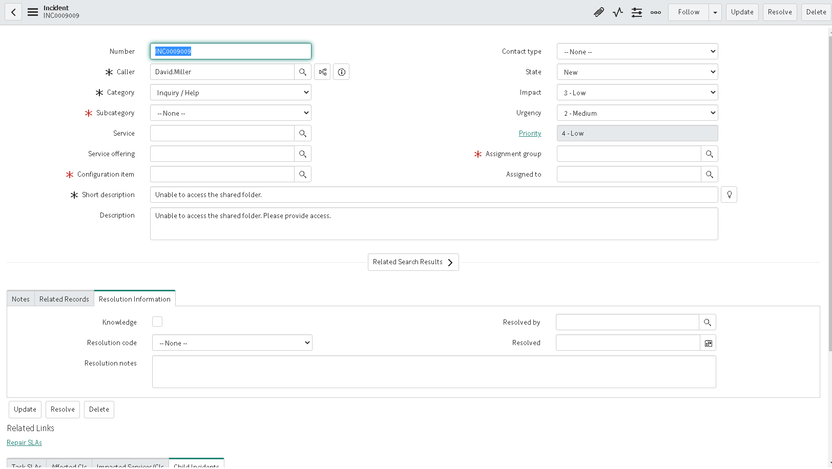 Solved: Configure mandatory fields on an incident form (Ta ...