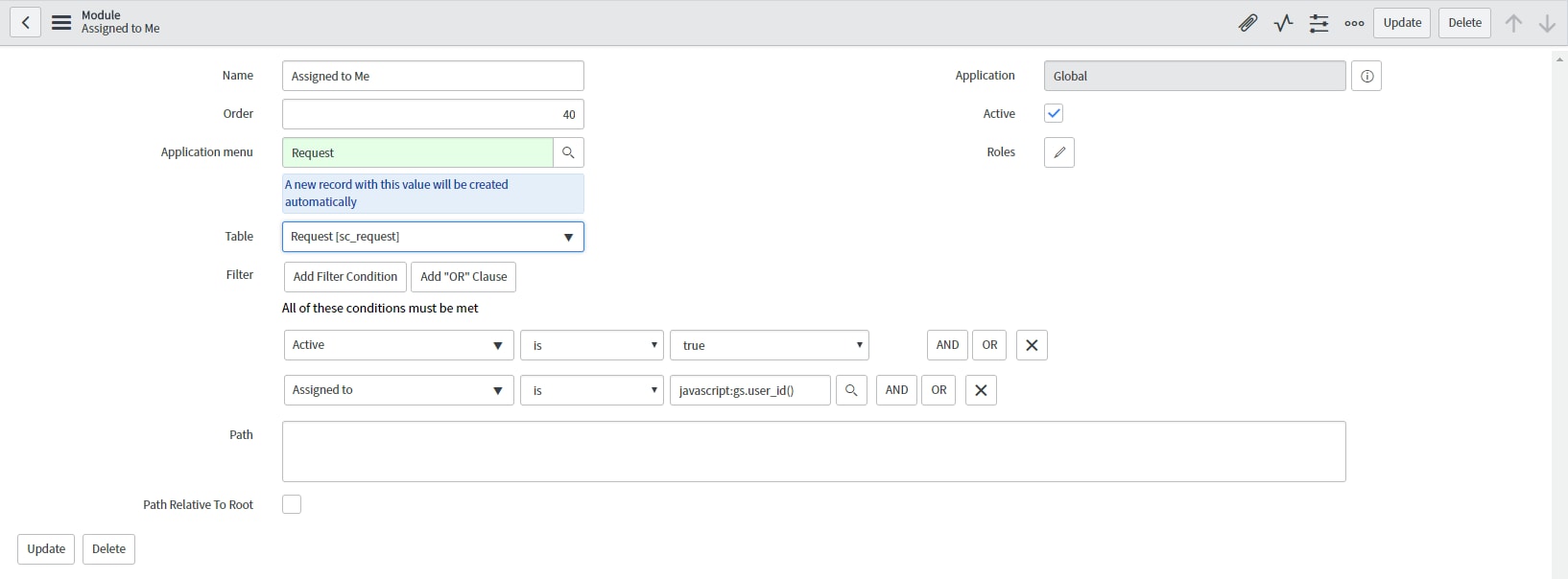 Solved: How to setup 'Assigned to Me' for Request Items? - ServiceNow ...