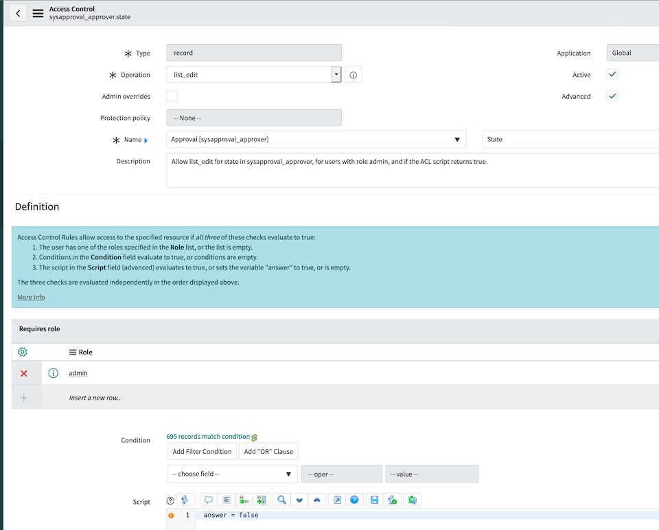 Solved: Change Request Approval Rejection removal from Rel ...