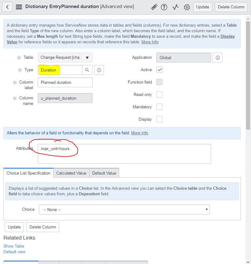 Duration / Downtime field type advice and how dura... - Page 2 ...