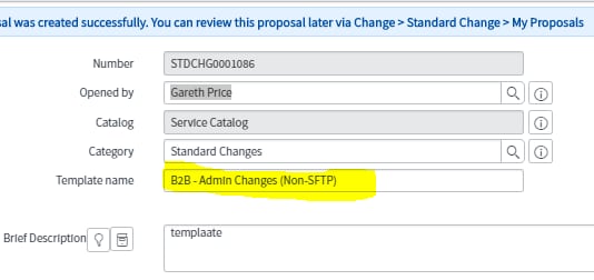 Solved: how do I rename a standard change template - ServiceNow Community