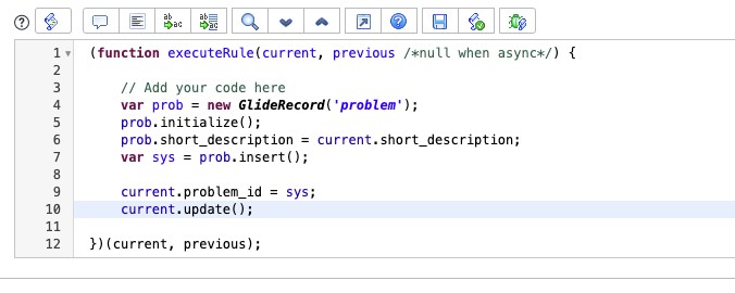 create problem automatically from incident if pri... - ServiceNow Community
