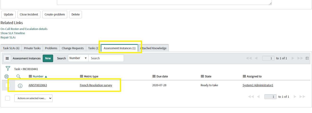 how to take the csat survey for incident and SR - ServiceNow Community