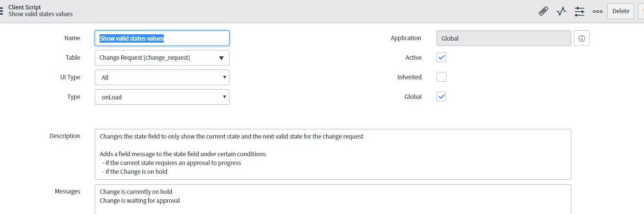 Solved: CHG: Where and how is text "Change is waiting for ...