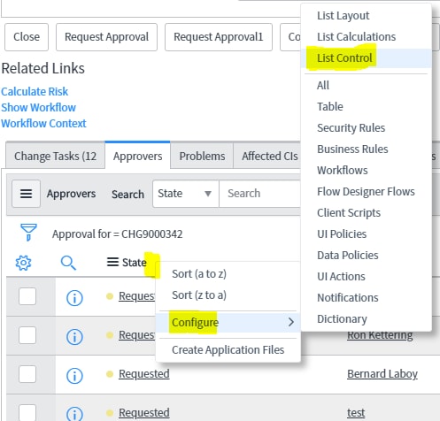 Solved: How to add manual approvals in change request form - ServiceNow ...
