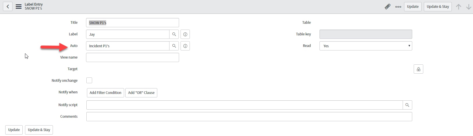Solved: How to create a tags to assign automatically - ServiceNow Community