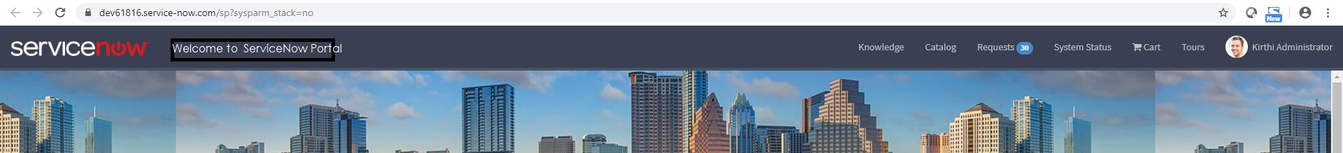 How to add edit the Banner on Service Portal - ServiceNow Community