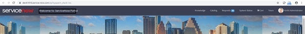 How to add edit the Banner on Service Portal - ServiceNow Community