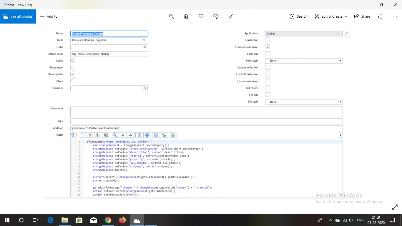 Can we create a Change Request from a RITM - ServiceNow Community