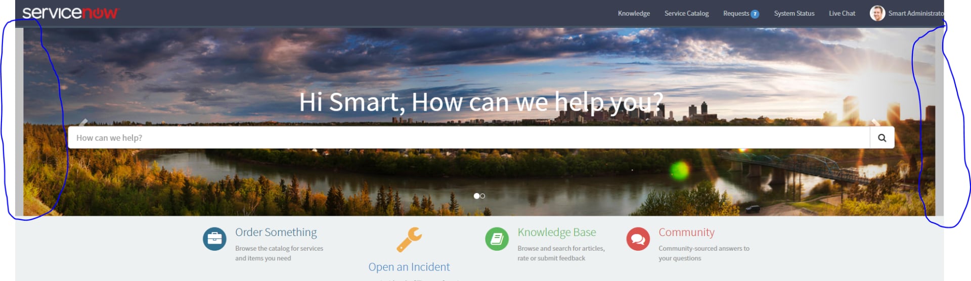 service portal background image does not fit to to... - ServiceNow ...