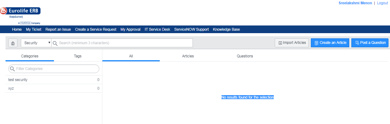 Solved: Why isn't the KB articles not shown in Knowledge ...