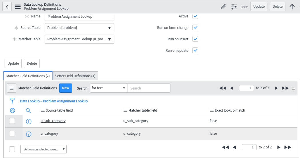 Solved: Data Lookup Definition - ServiceNow Community