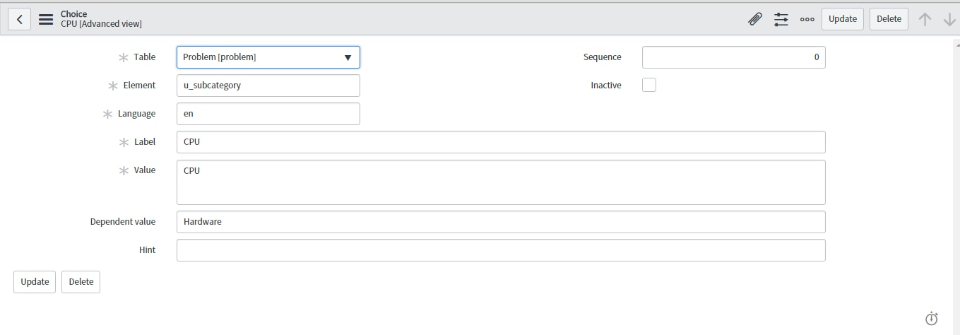 How to hide choices from choice list using client ... - ServiceNow ...
