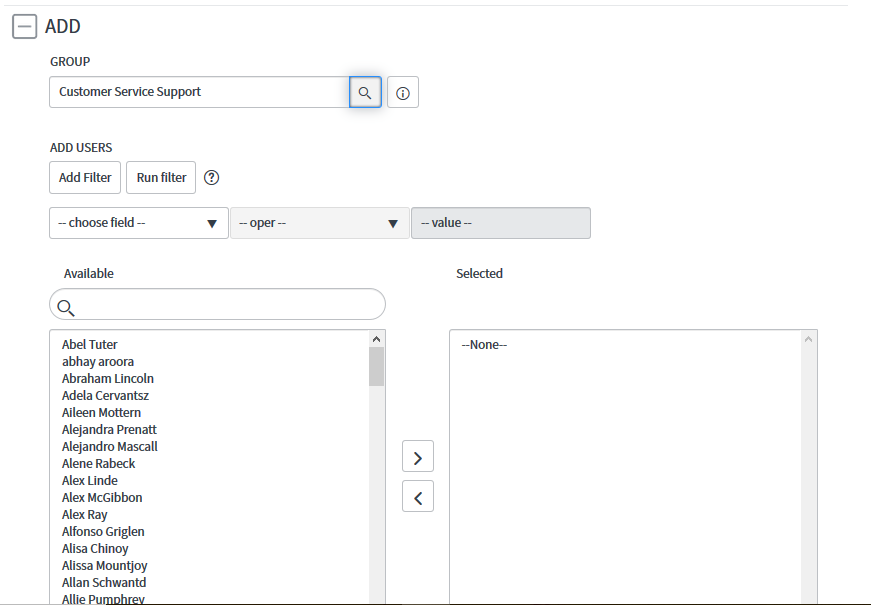 Solved: How to add multiple users to a group and remove mu ...