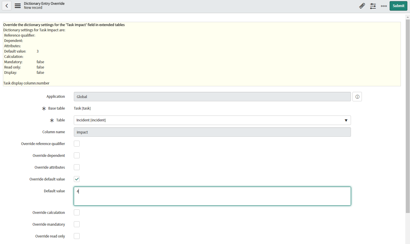 Solved: How can I set default priority when creating incid ...