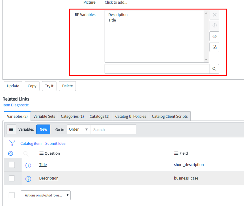 Solved: How to get current record producer variable names ... - ServiceNow Community