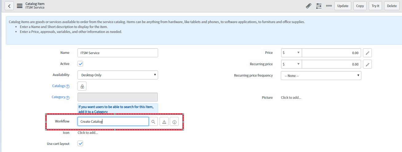 Service Catalog Request Workflow - ServiceNow Community