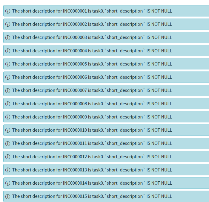 Solved: GlideRecord issue using addNotNullQuery - ServiceNow Community