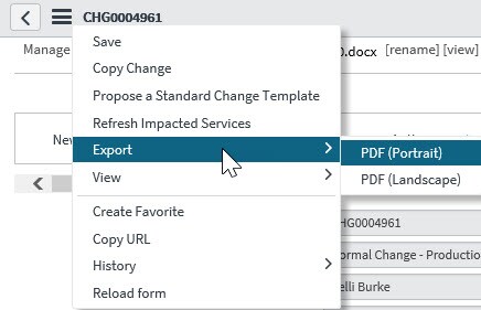 Is it possible to export the PDF form of a list of... - ServiceNow ...