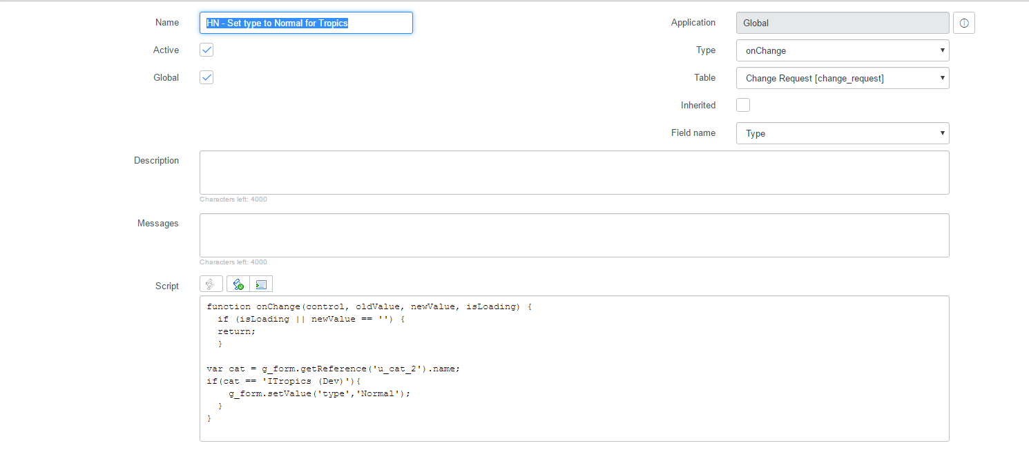 Solved: Set field value based on the value of another fiel... - ServiceNow Community