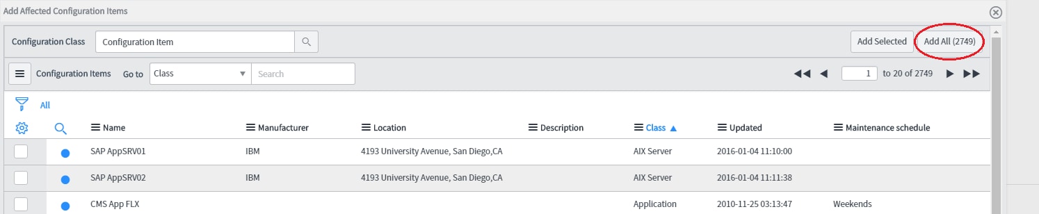 Solved: Where can I find UI action for 'Add all' button on... - ServiceNow Community