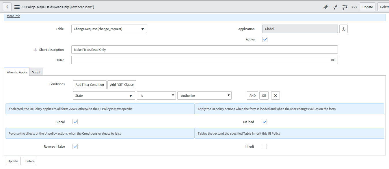 Solved: how to make fields read-only based on group - ServiceNow Community