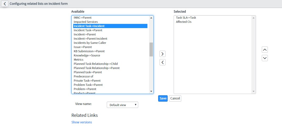 Incident Tasks missing - ServiceNow Community
