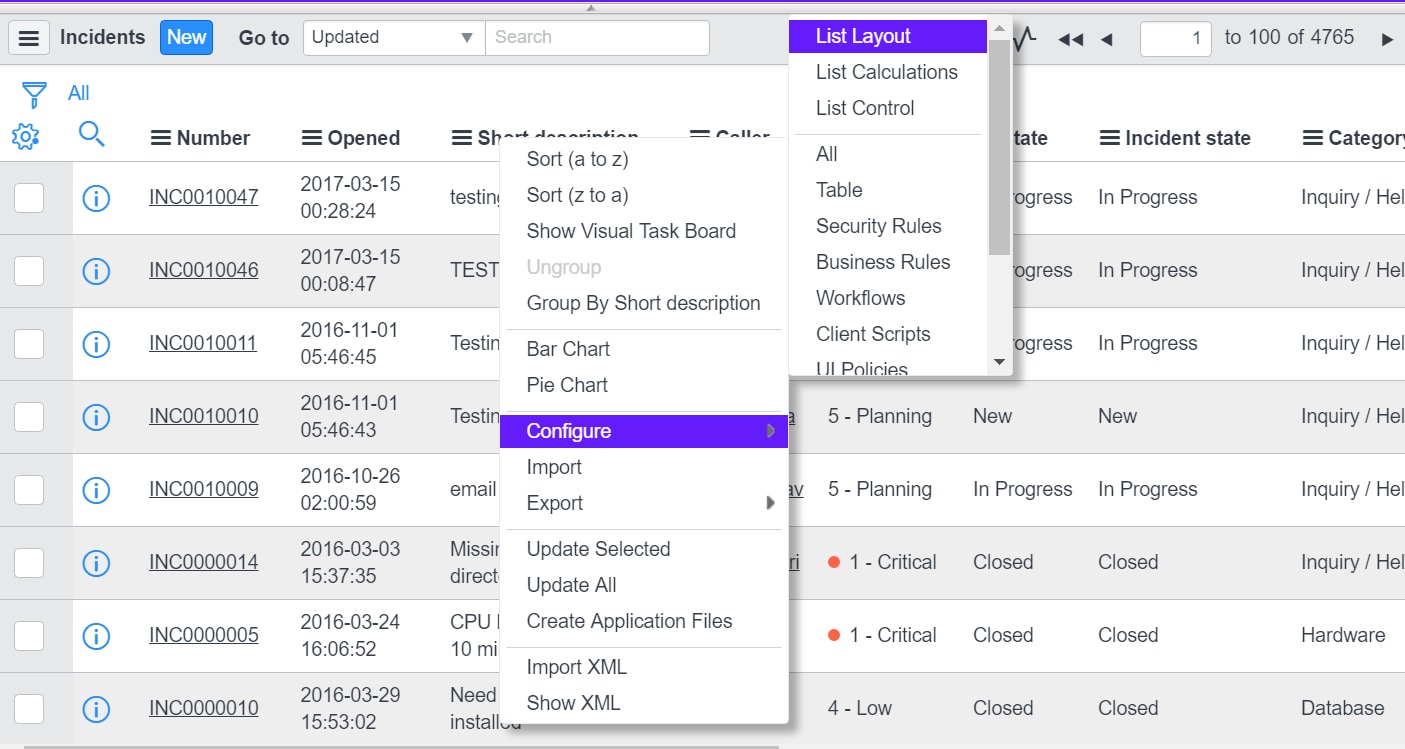 How can we set list view for all users - ServiceNow Community