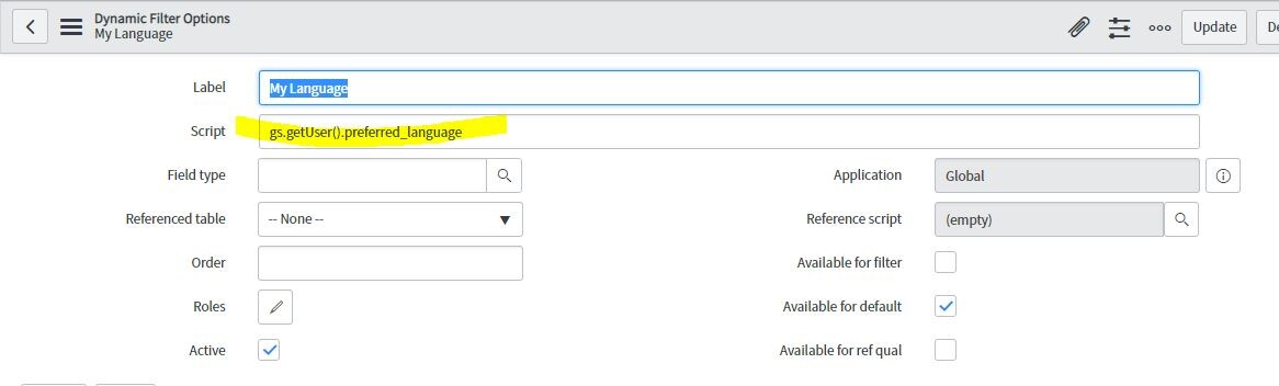 Solved: Set Language field value according to user lang. - ServiceNow ...