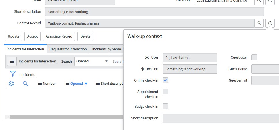 Solved: Walk-up Experience || Appointment Work Process for ...