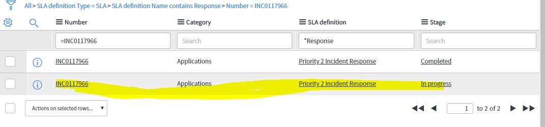 Solved: INCIDENT SLA TABLE CONTAIN LATEST RECORD - ServiceNow Community