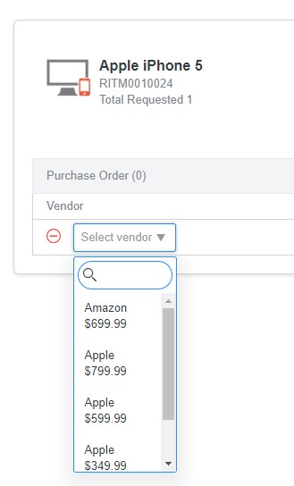 Using Procurement Module: How do you source an ite... - ServiceNow ...