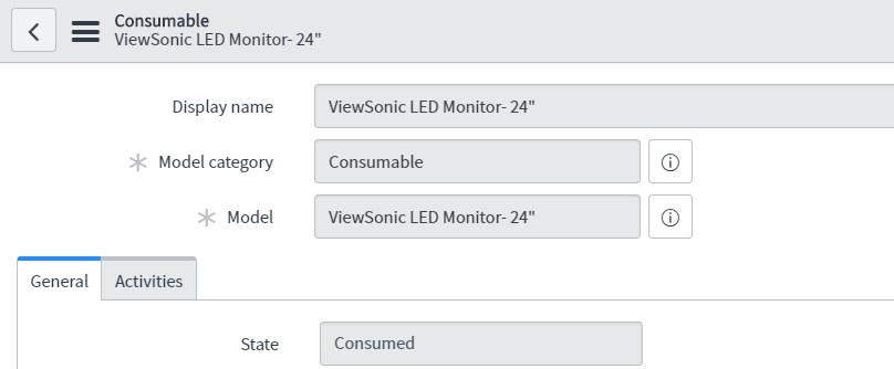 Solved: Asset consumable item set up - ServiceNow Community