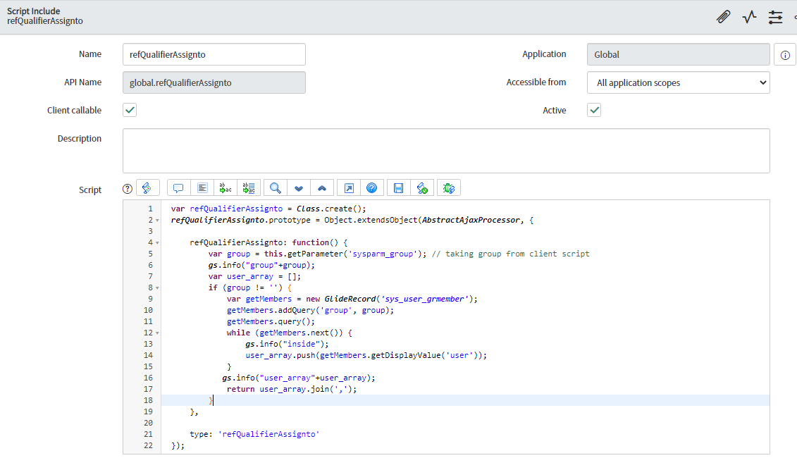 Solved: how to set assignment group names in multiline tex... - Page 2 - ServiceNow Community