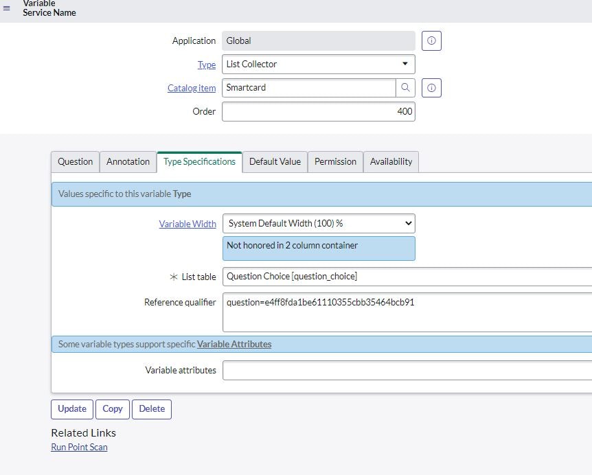 Solved: Hiding a choice when using list collector referenc ...