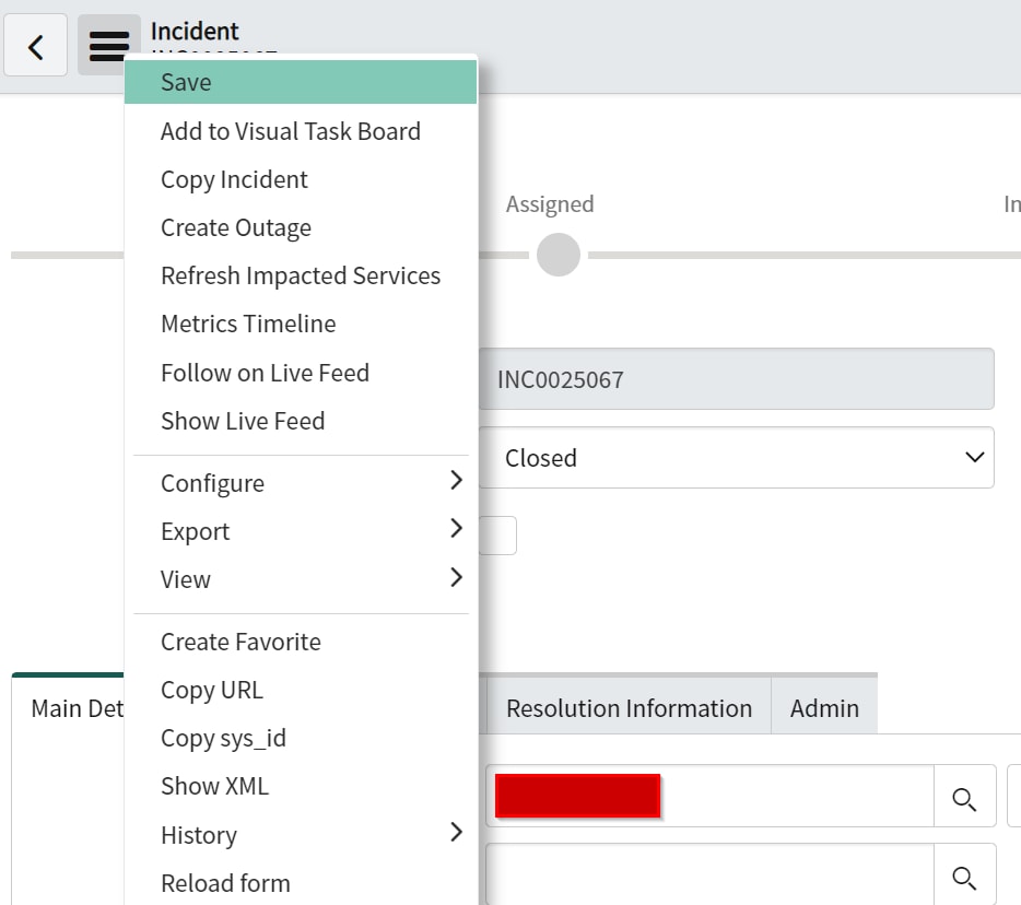 Solved: Create problem ticket from Incident record for clo ...
