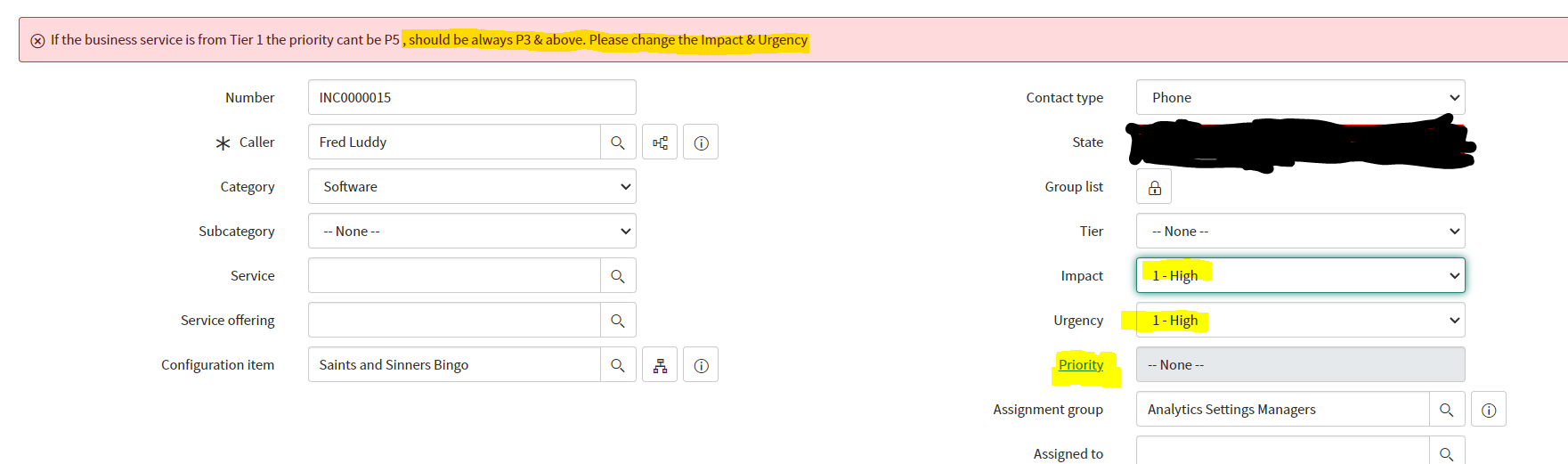 Solved: defining esclation matrix in service now based on ...