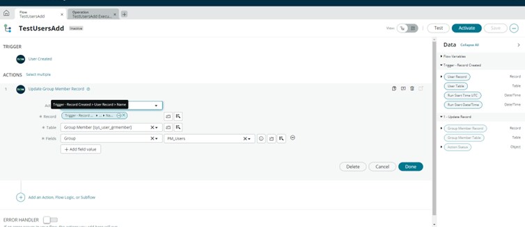 Solved: How to automatically add new users to a group when... - ServiceNow Community
