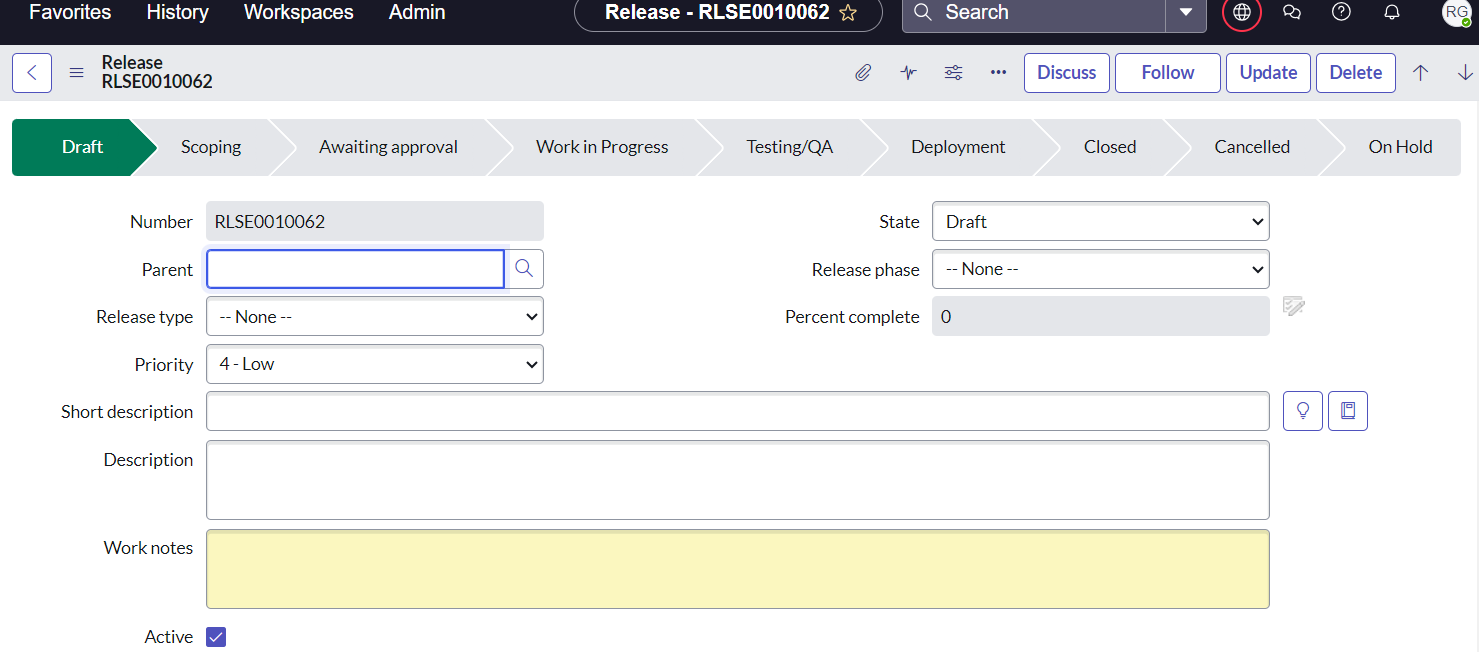 Business rule is not working in Release Management - ServiceNow Community