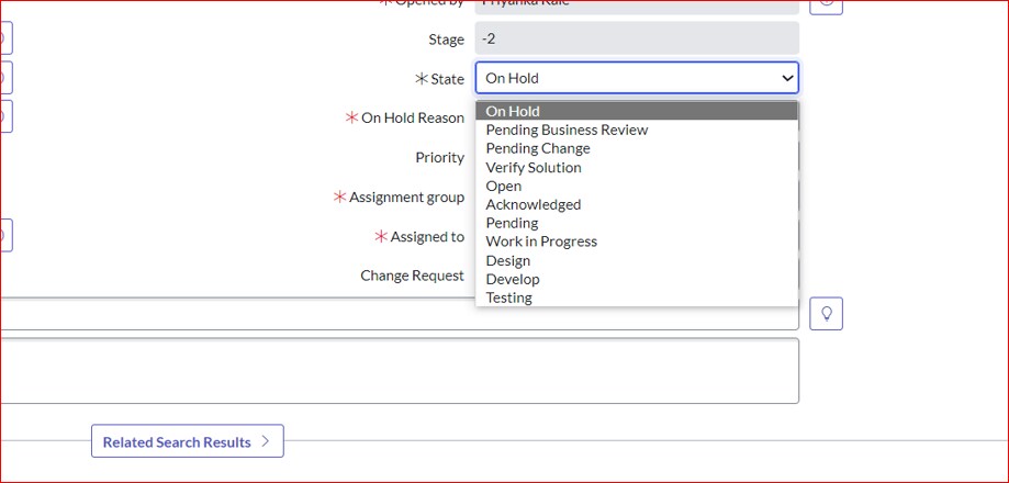 How to configure 'Stage' as 'Request Cancelled' an... - ServiceNow ...