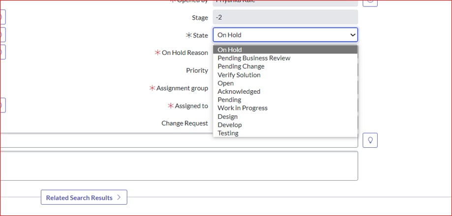 How to configure Flow Designer to set 'Stage' as '... - ServiceNow ...