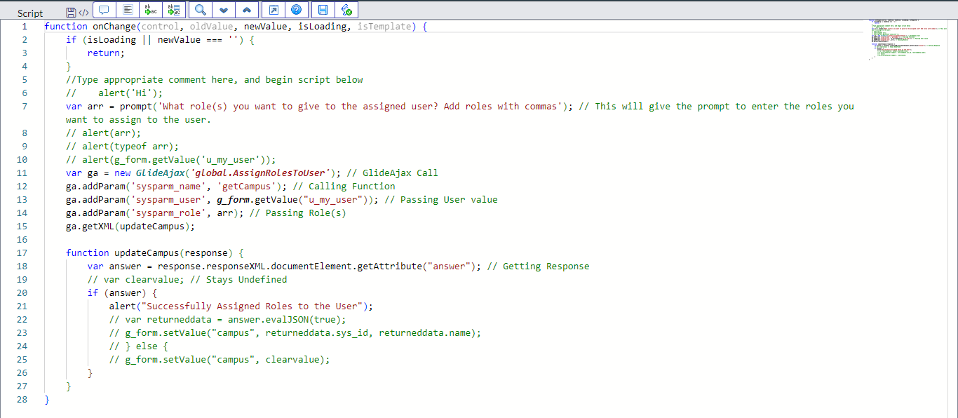 Solved: how to auto assign role to user. - ServiceNow Community