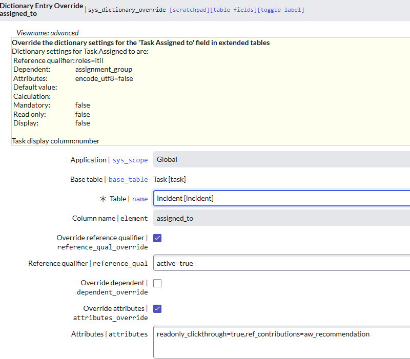 Solved: Assignment group and assign to - ServiceNow Community