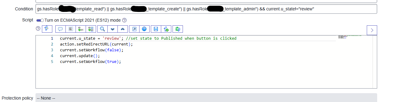 Solved: Hide UI Action - ServiceNow Community