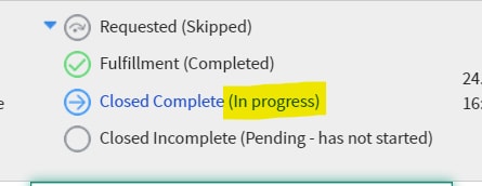 How to set sc_request stage correctly? - ServiceNow Community