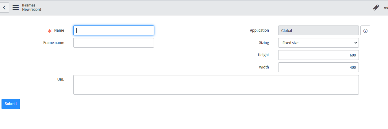 How to configure Iframe in dashoard ? - ServiceNow Community
