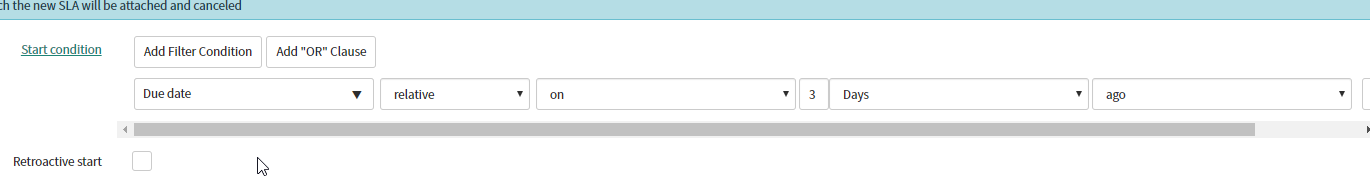 Using a script or advanced conditions on SLA Defin... - ServiceNow ...