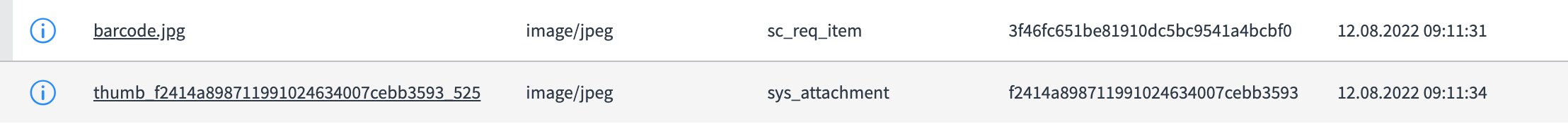 Need to show the Ritm Attachments in Sc task - ServiceNow Community
